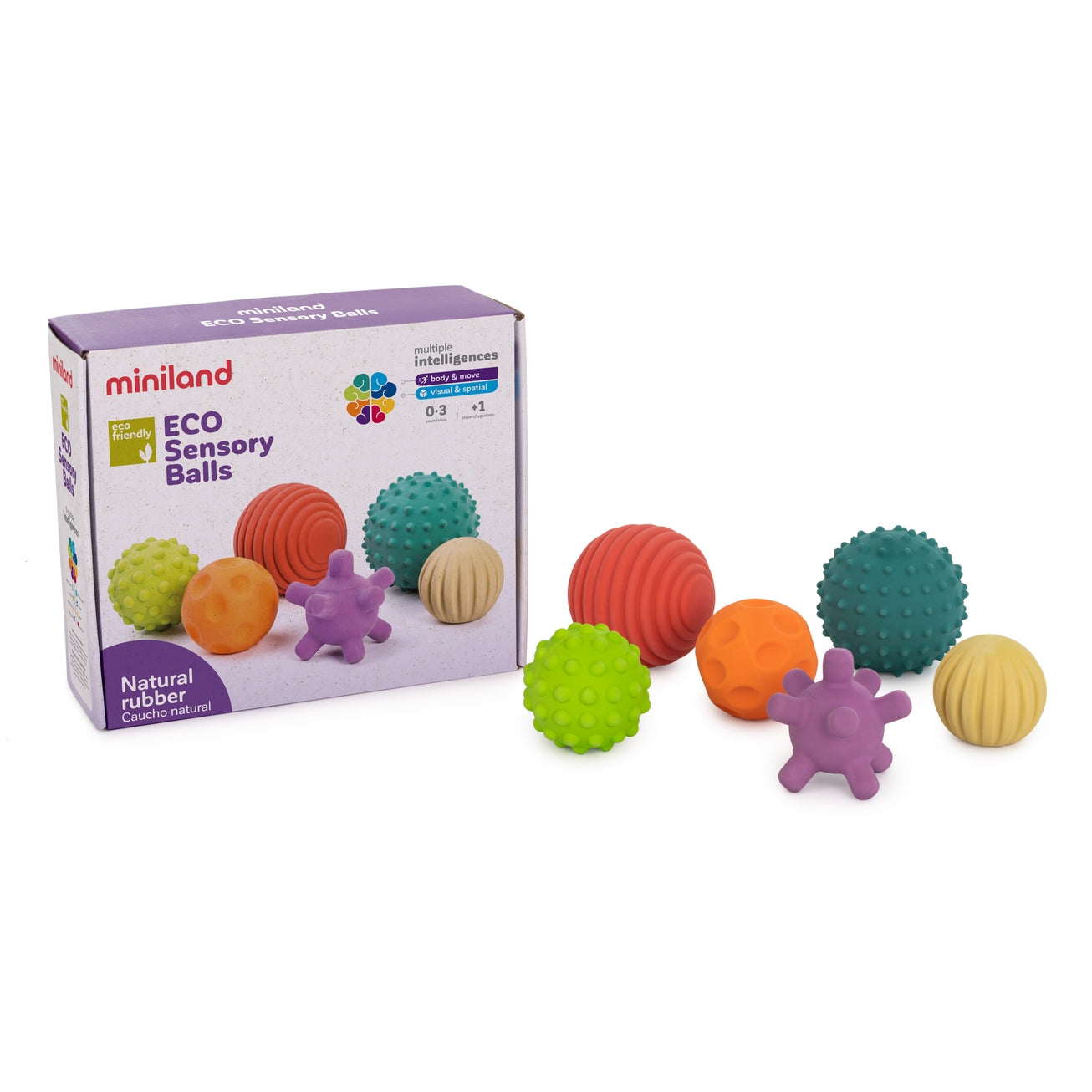 Miniland Sensory Balls – Babies in Bloom